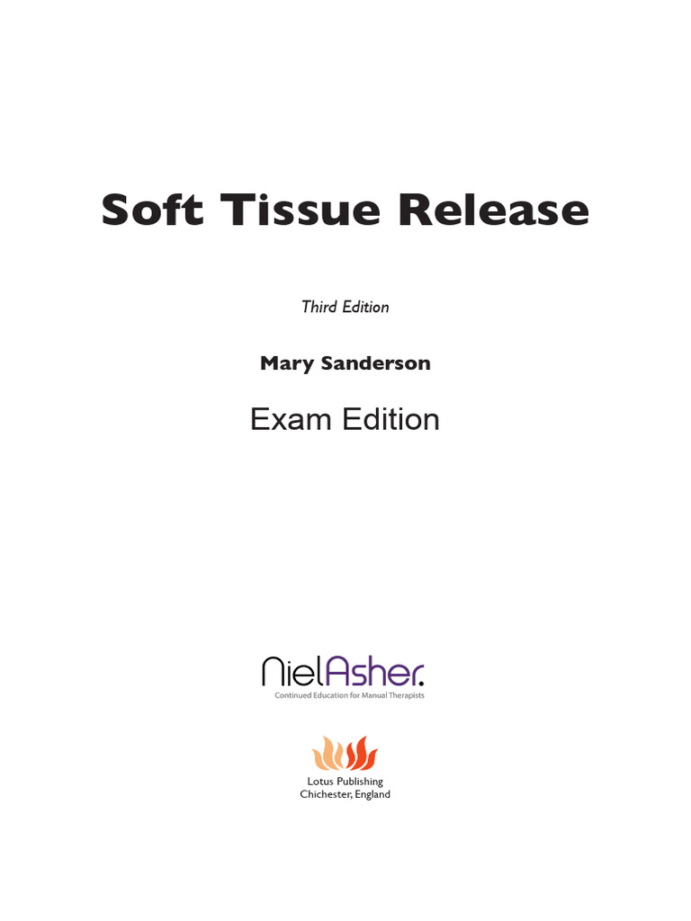 Soft Tissue Release Master Course | PDF | Tendon | Musculoskeletal System