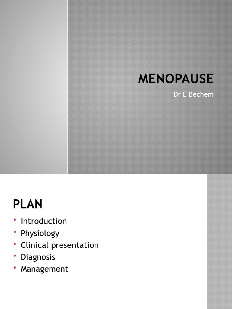 MENOPAUSE | PDF