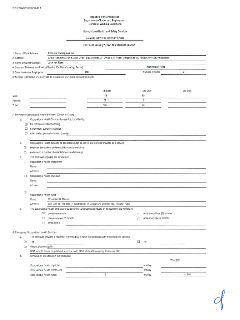 HCRP Annual Medical Report 2021 | PDF