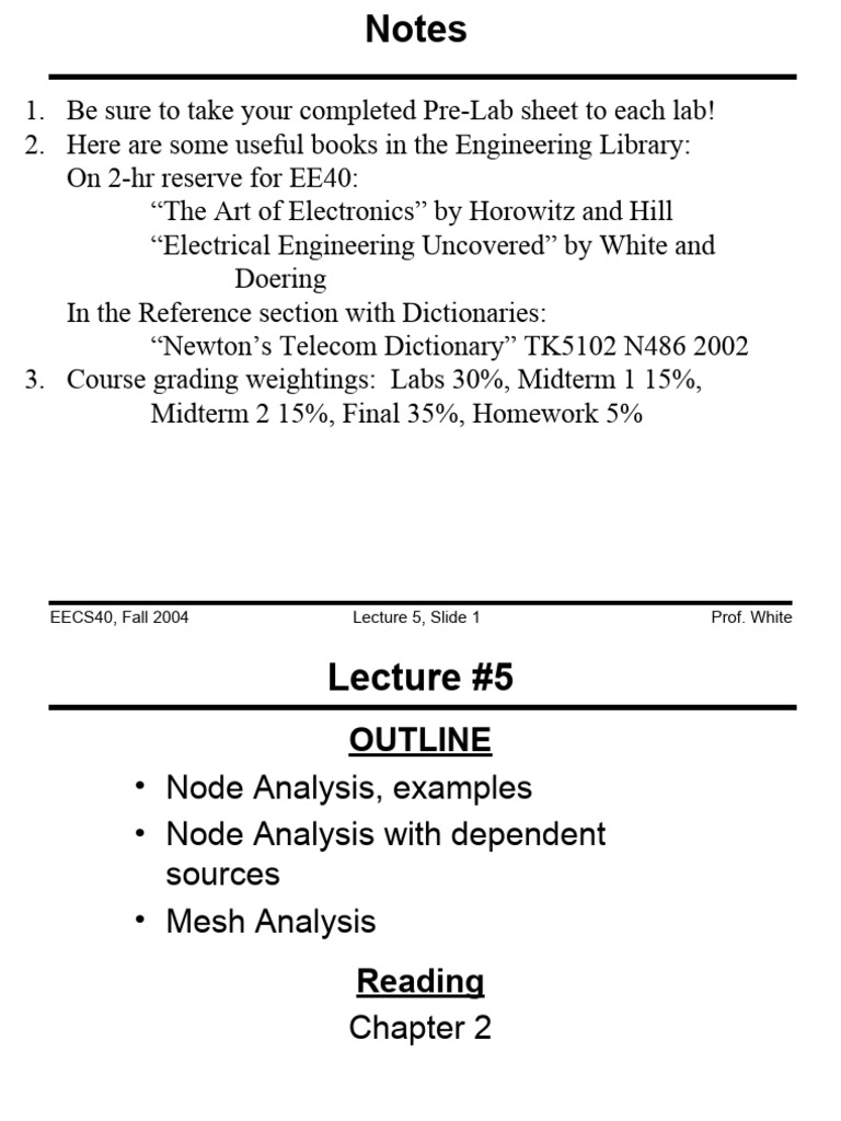 Lecture05b F04 | PDF