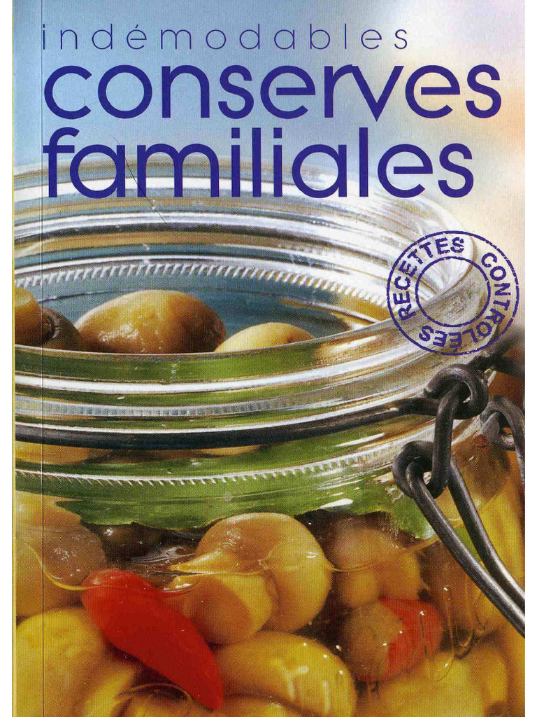 Indemodables Conserves Familiales | PDF
