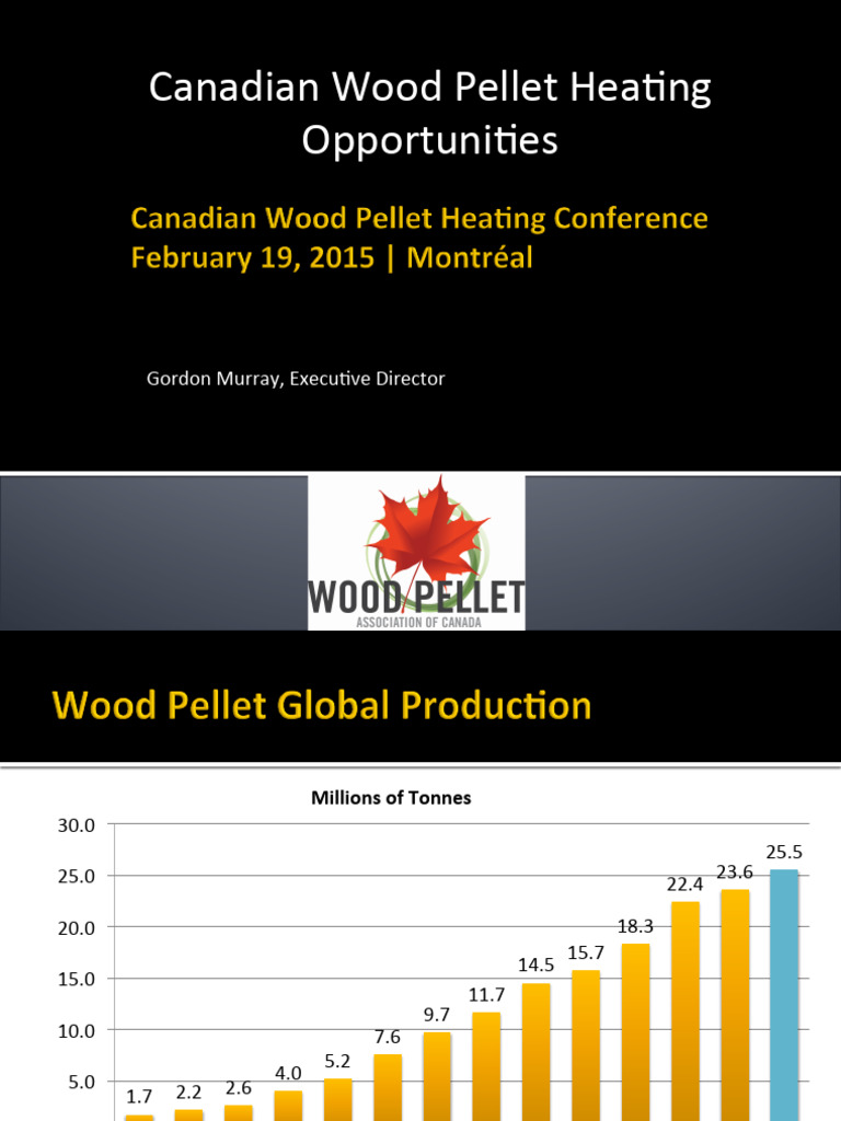 Canadian Wood Pellet Heating Opportunities | PDF | Fuels | Nature