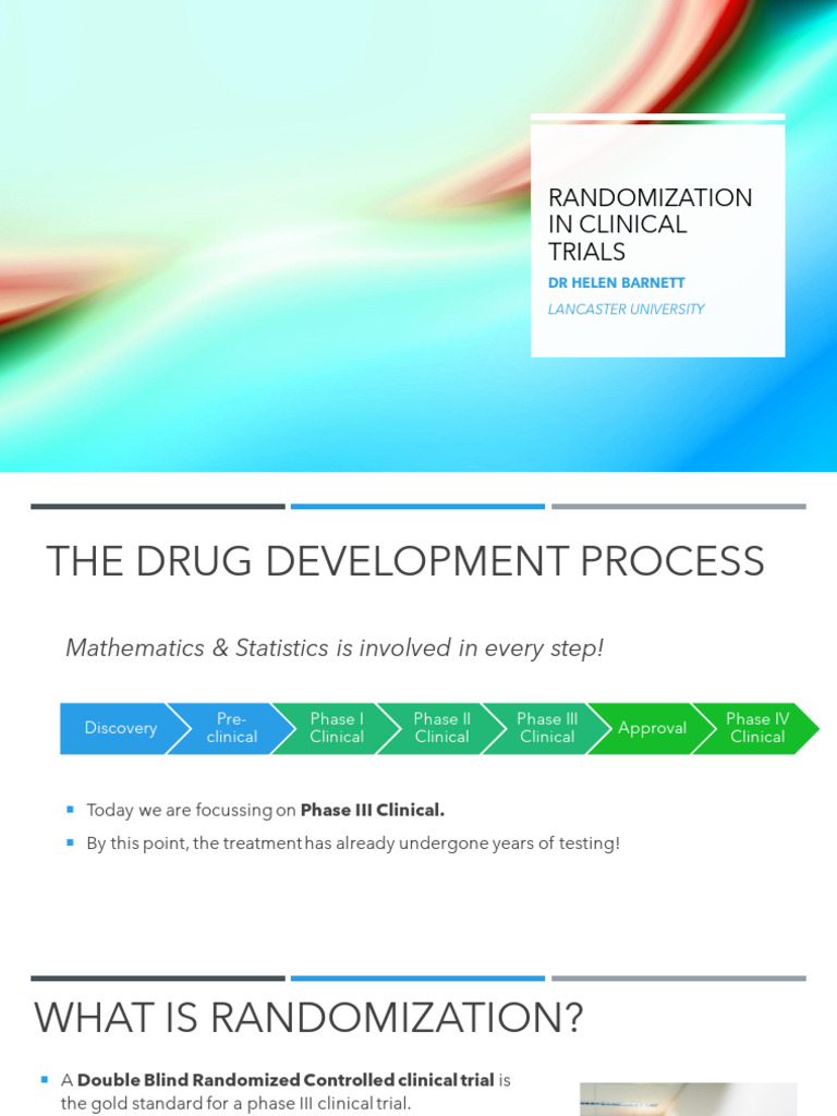 Randomisation v2 | PDF | Clinical Trial | Randomized Controlled Trial