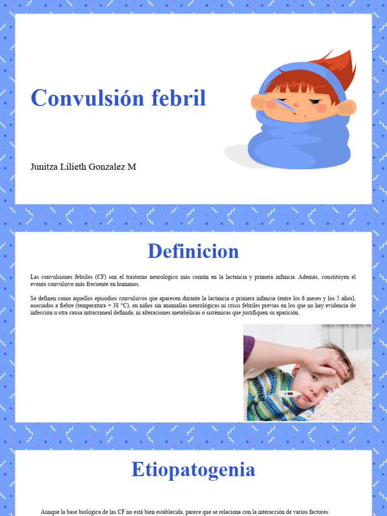 Convulsion Febril | PDF | Fiebre | Medicina CLINICA