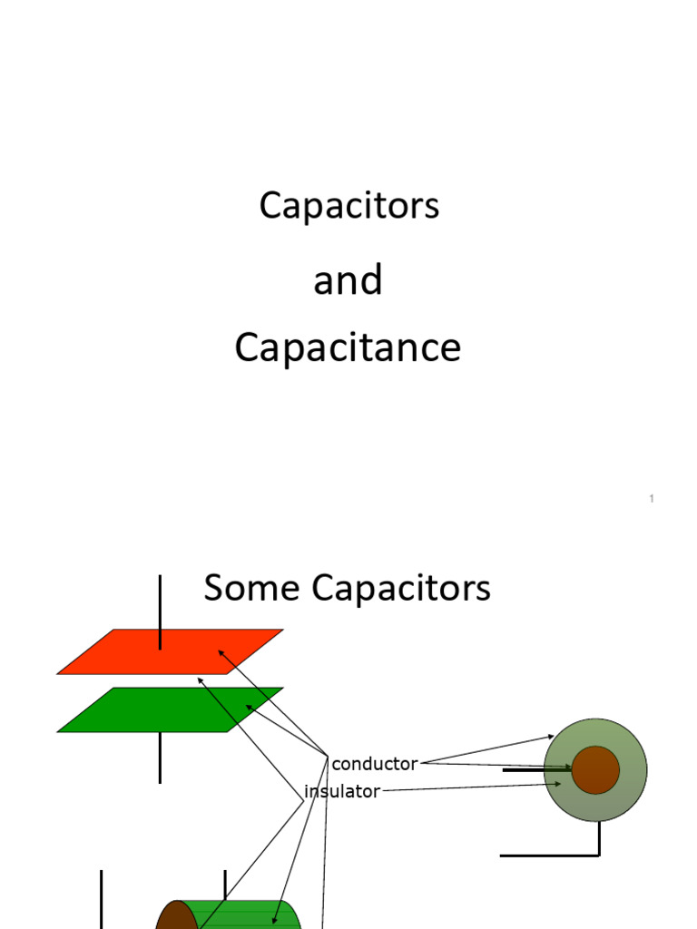 5 Capacitance | PDF | Capacitance | Capacitor