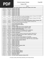 East West University Fall 2024 Calendar | PDF | Academic Term