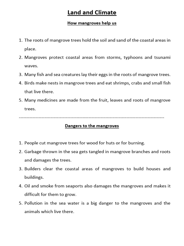 Mangroves Upsc