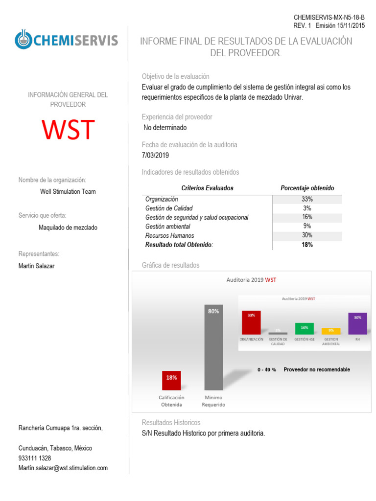 Auditoria WST | PDF | Auditoría | Business