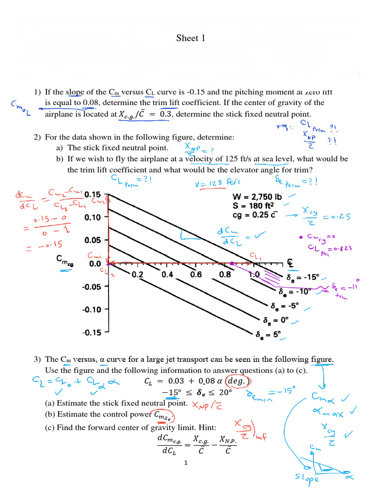 Aircraft Stability and Performance Guide | PDF | Aircraft | Classical ...