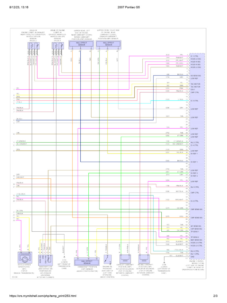 2007 Pontiac G5 Engine Pag 4 | PDF