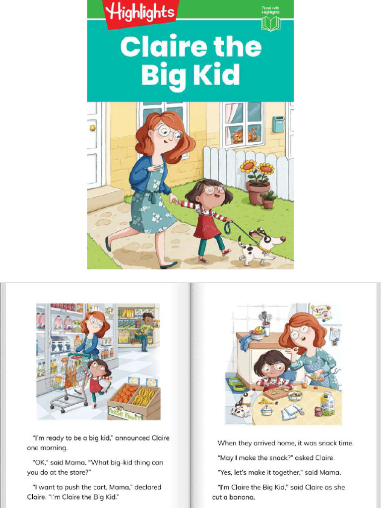 Claire The Big Kid | PDF