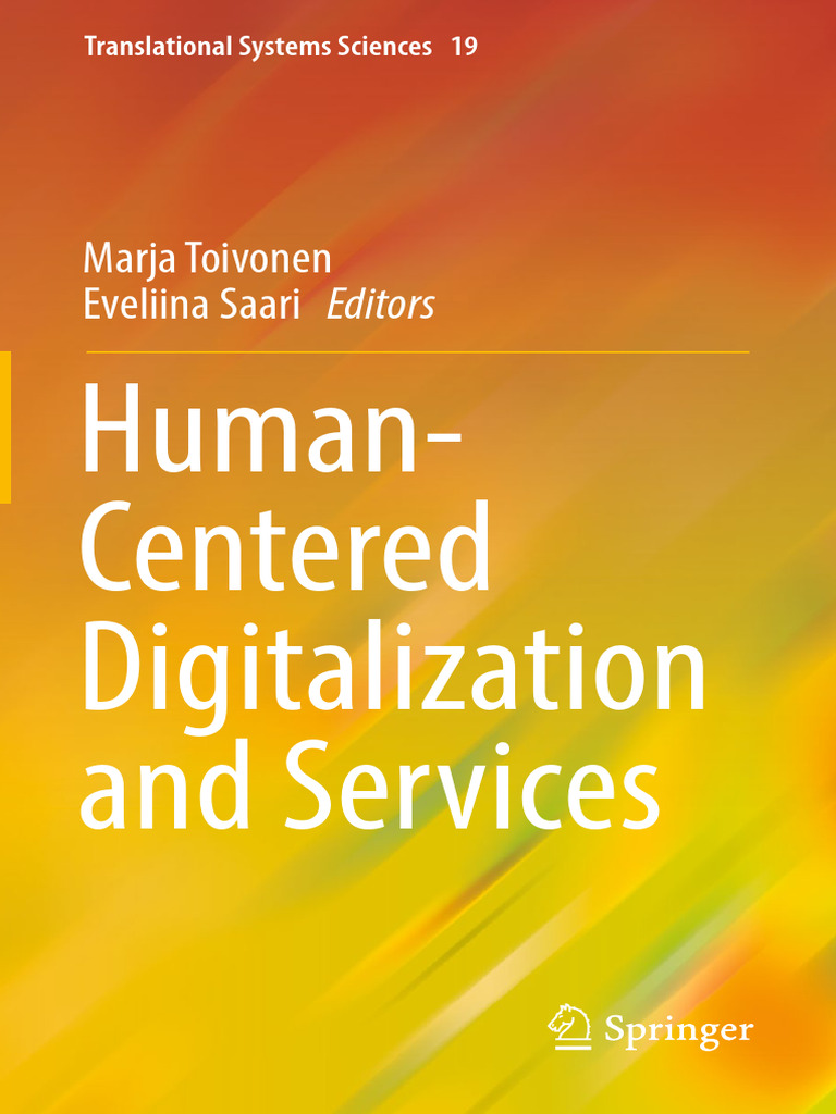 (Translational Systems Sciences 19) Marja Toivonen, Eveliina Saari - Human-Centered ...