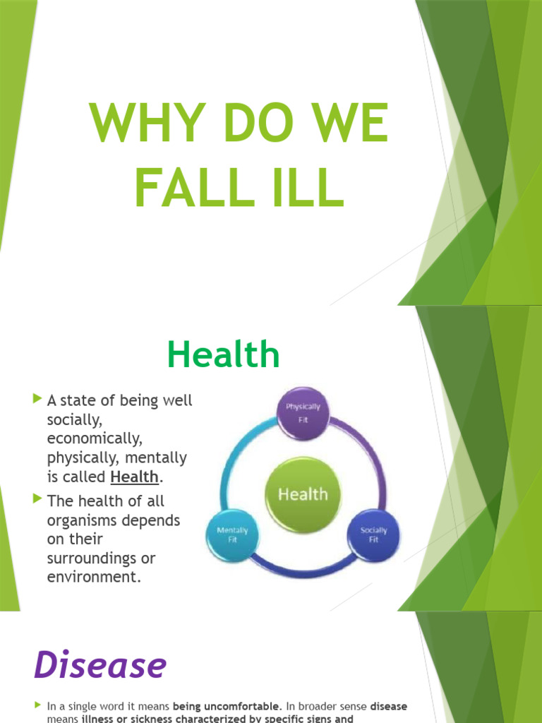 Why Do We Fall Ill | PDF | Infection | Pathogen