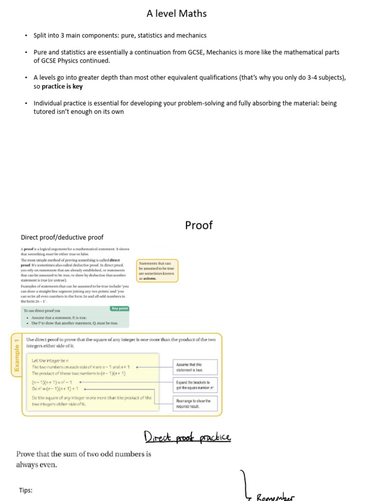 Proof by Contradiction Examples, Proof Complete | PDF