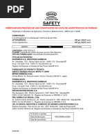 Bula Benevia - FMC | PDF | Nuvem | Ferimento