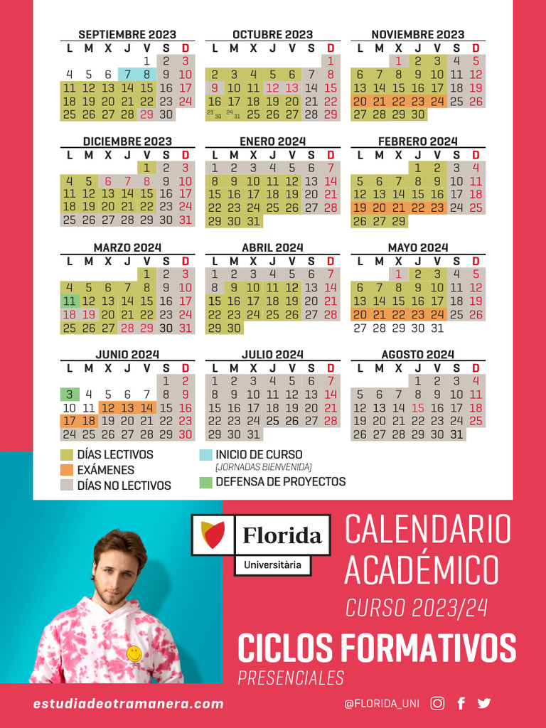 Florida Universitaria Calendario Academico CF Presenciales | PDF