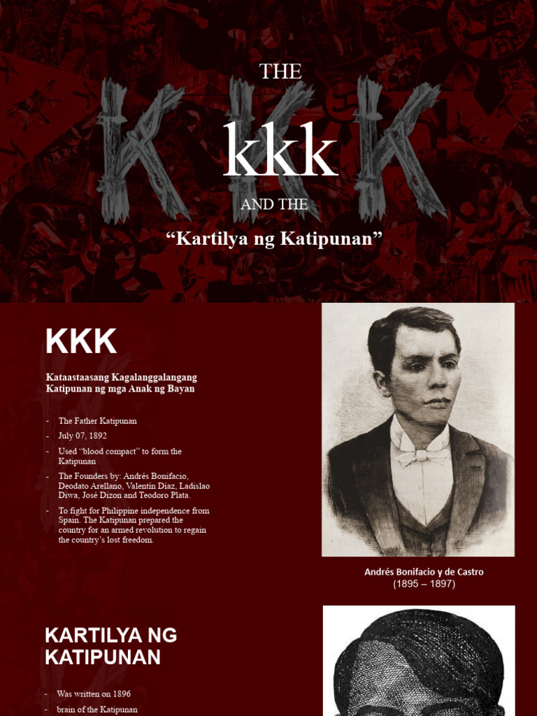 The KKK & The Kartilya NG Katipunan | PDF | Philippines