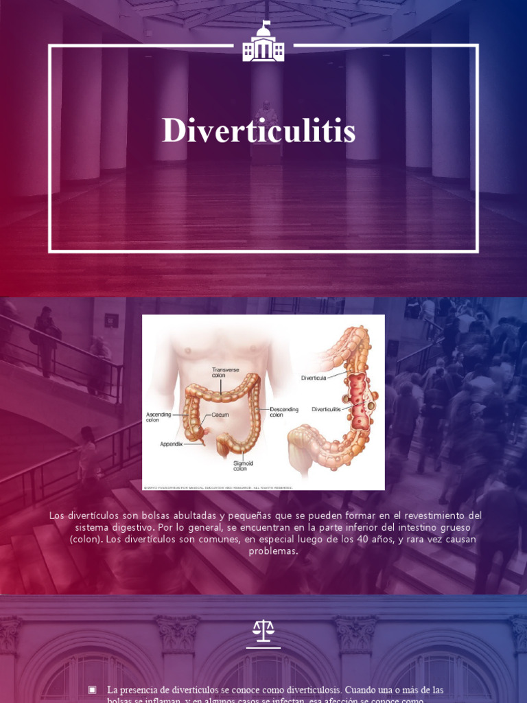 Diverticulitis | PDF | Medicina | Epidemiología