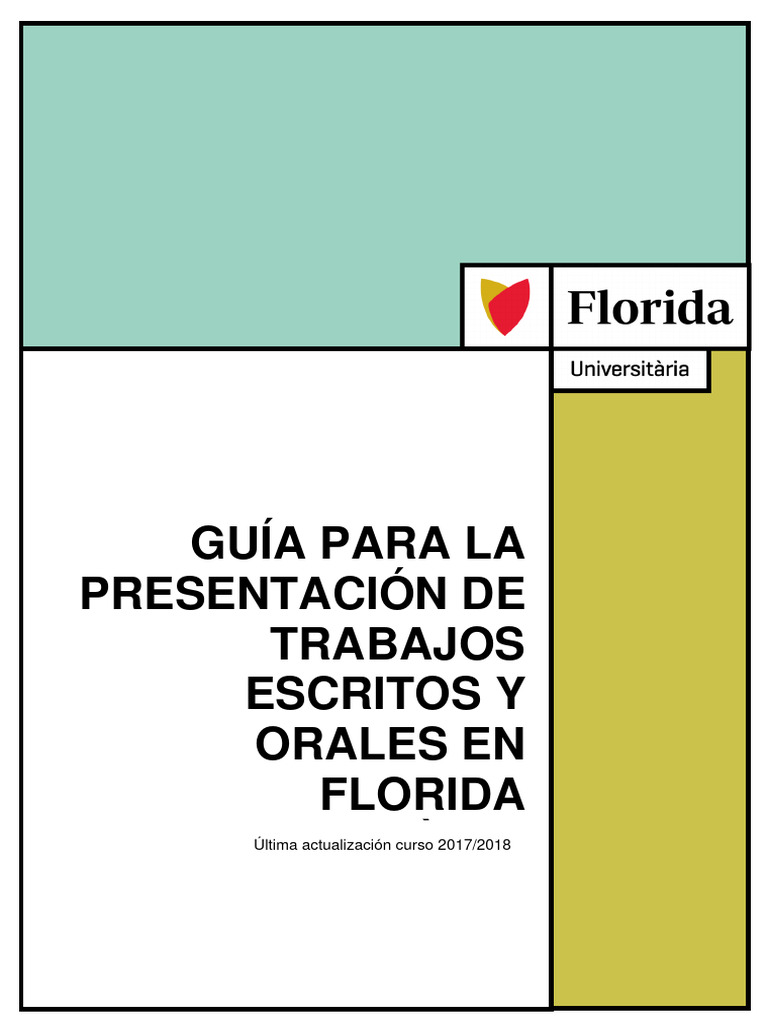 Guía para Presentación de Trabajos Escritos | PDF
