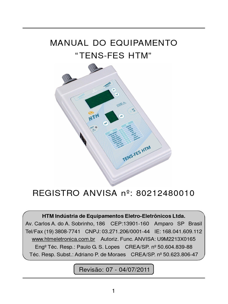Tens Fes HTM 1 | PDF | Dor | Músculo esquelético