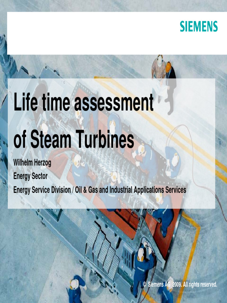 Steam Turbine Lifetime Assessment Guide | PDF | Strength Of Materials ...