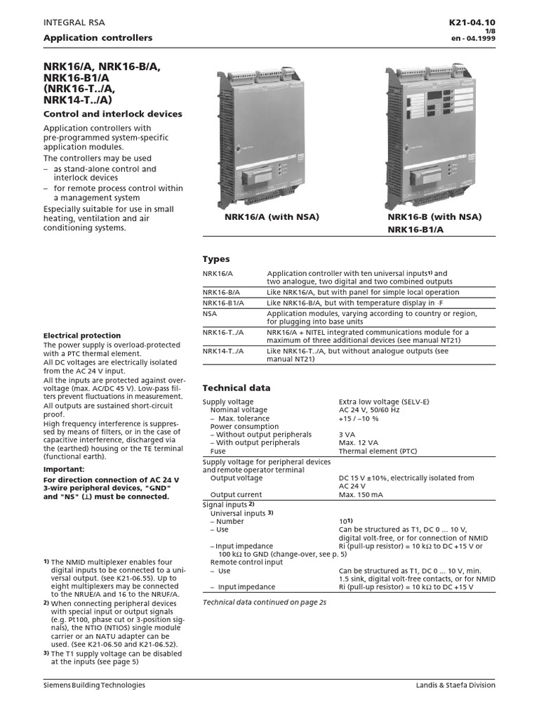 Staefa Control System Overview | PDF | Electrical Engineering | Electricity