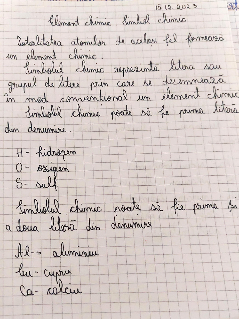 Simbol Chimic - Element Chimic | PDF