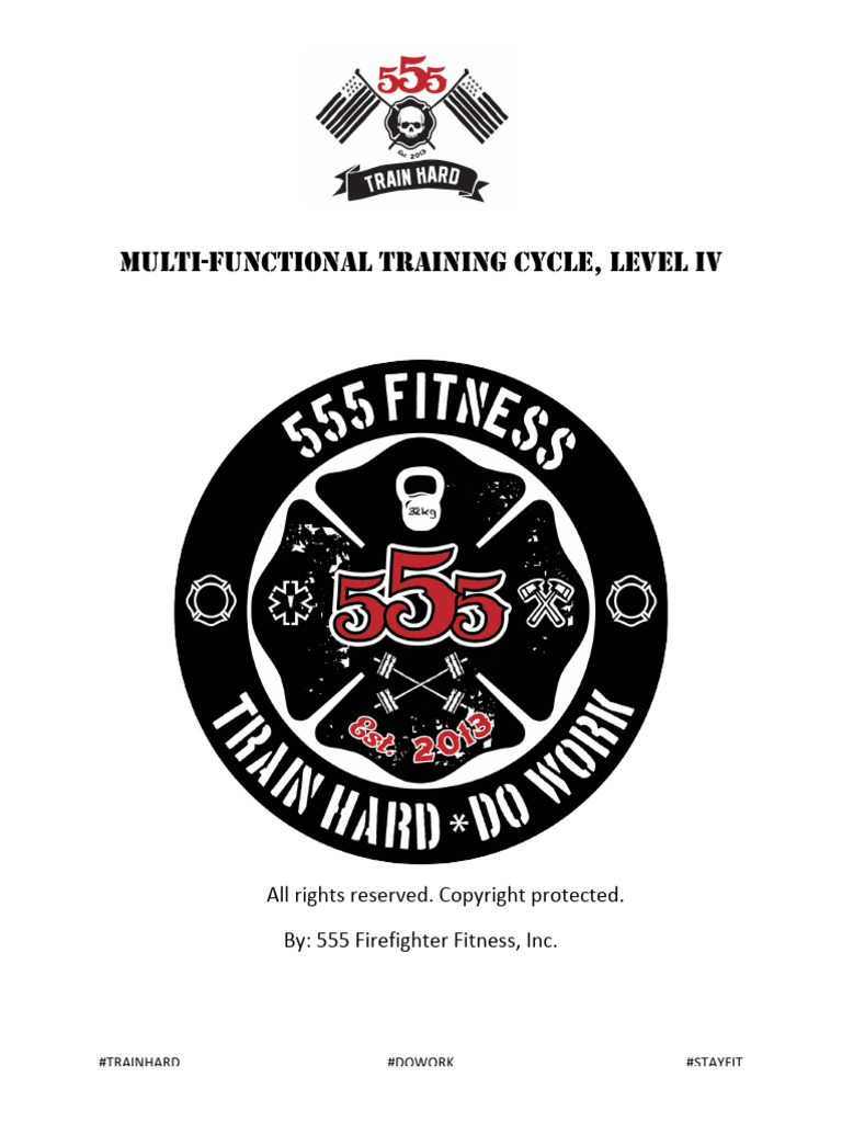 555 Fitness Level IV MFT | PDF | Kettlebell | Physical Fitness