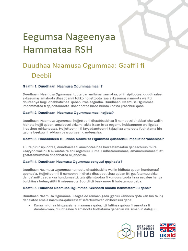 RSH Inclusive Safeguarding Code of Conduct Final OM Clean | PDF