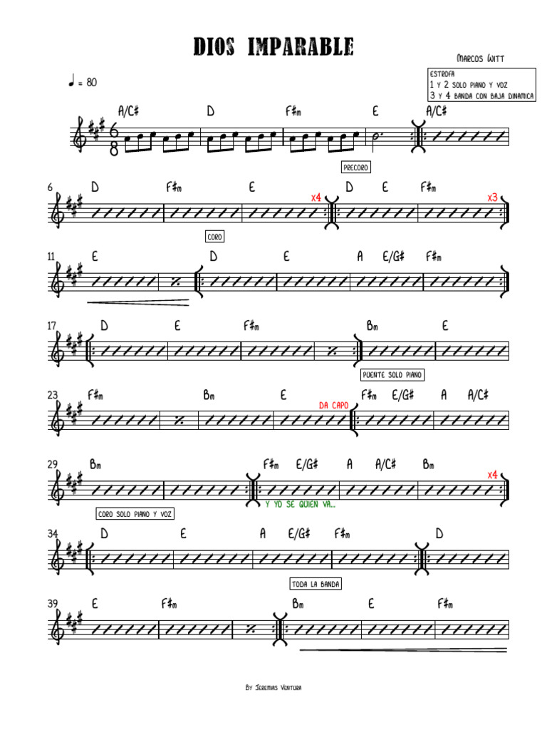 Dios Imparable - Marcos Witt. | PDF
