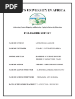 Attachment Report Sample | PDF | Employment | University