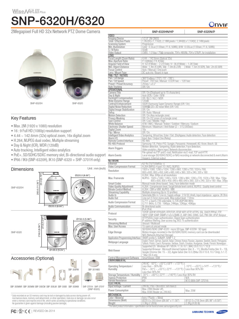 Snp-6320 6320h Datasheet | PDF
