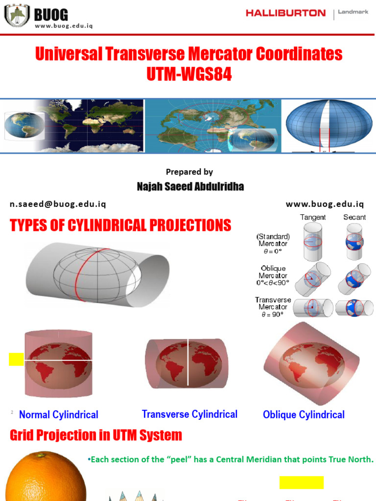 1 - Universal Transverse Mercator (UTM) Coordinates - Unlocked | PDF