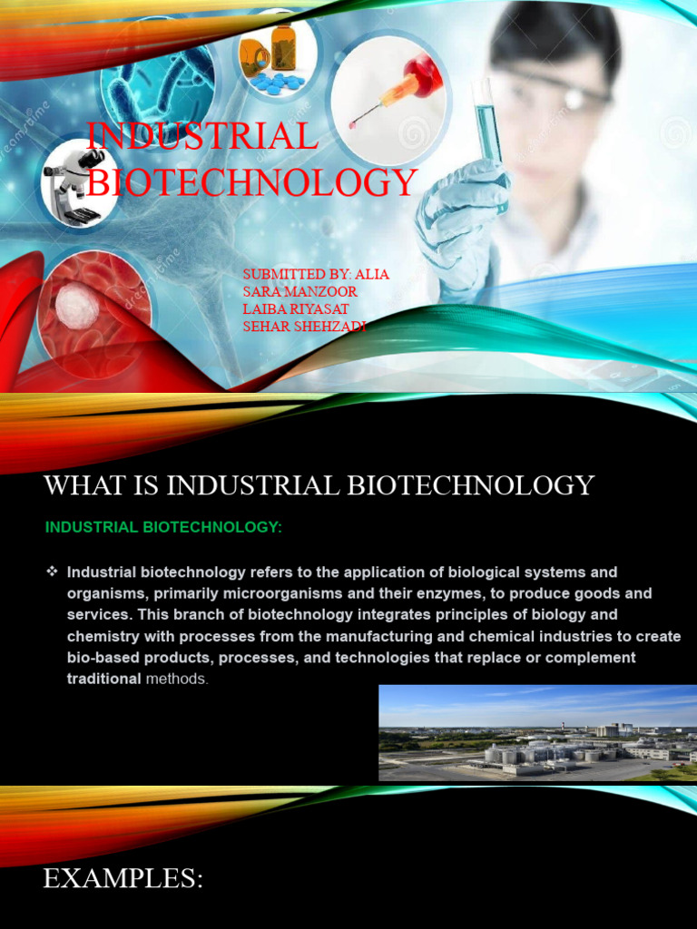 Industrial Biotech Overview | PDF | Wellness | Science & Mathematics