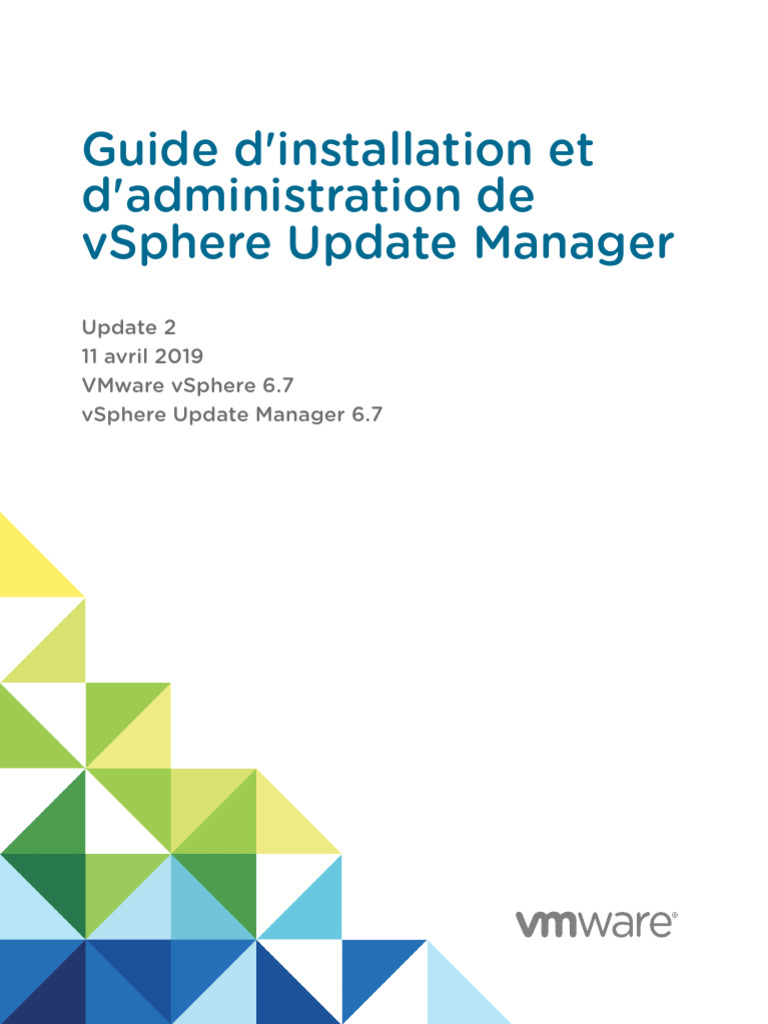1 - Vsphere-Update-Manager-672-Install-Administration-Guide | PDF