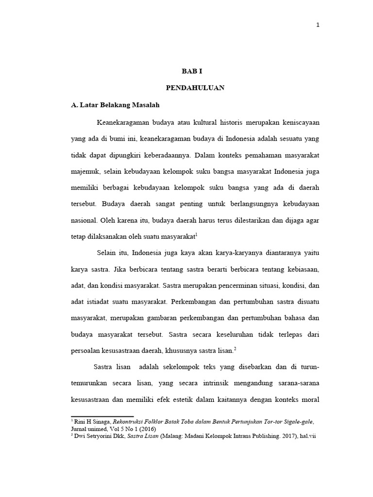 SKRIPSI BAB 1 Dan 2 FIKS | PDF