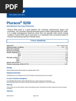Melflux 2651 F: Technical Data Sheet | PDF | Polyethylene | Concrete