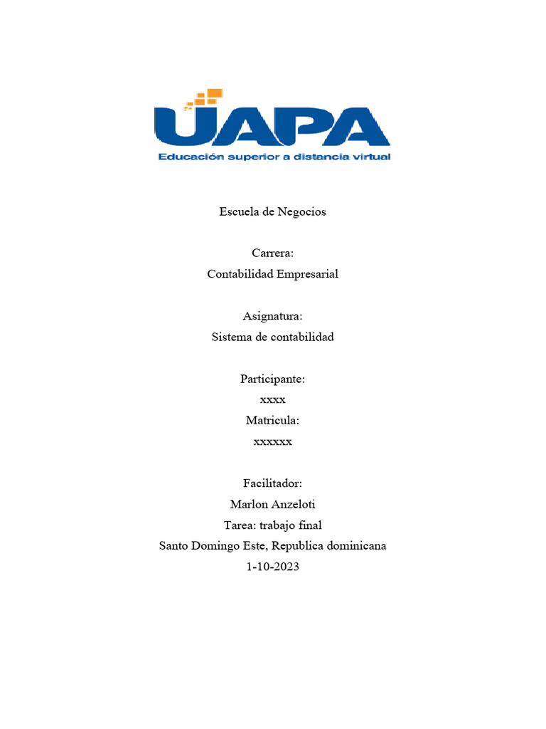 Trab. Final Sistema | PDF