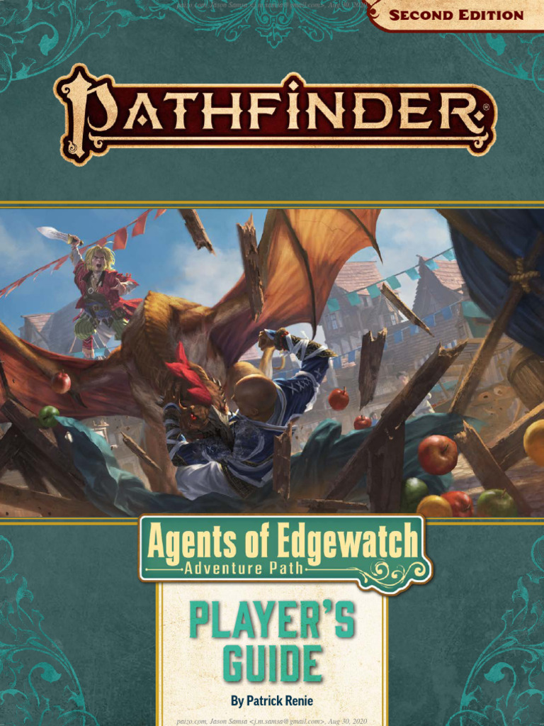 Pathfinder 2E - Guide Agents of Edgewatch Player's | PDF