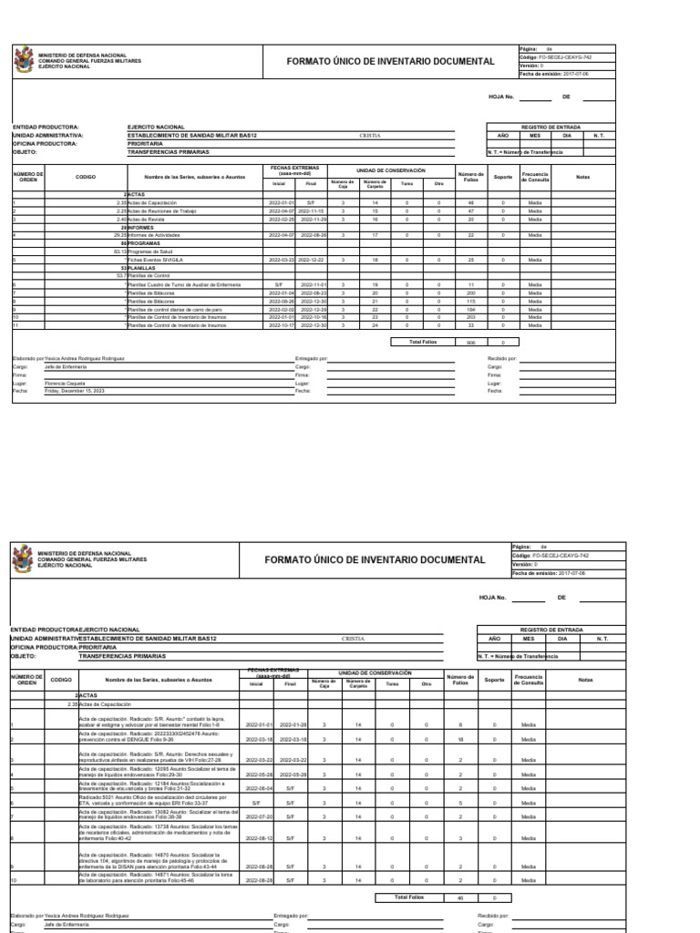 Fuid Prioritaria Caja 3 | PDF