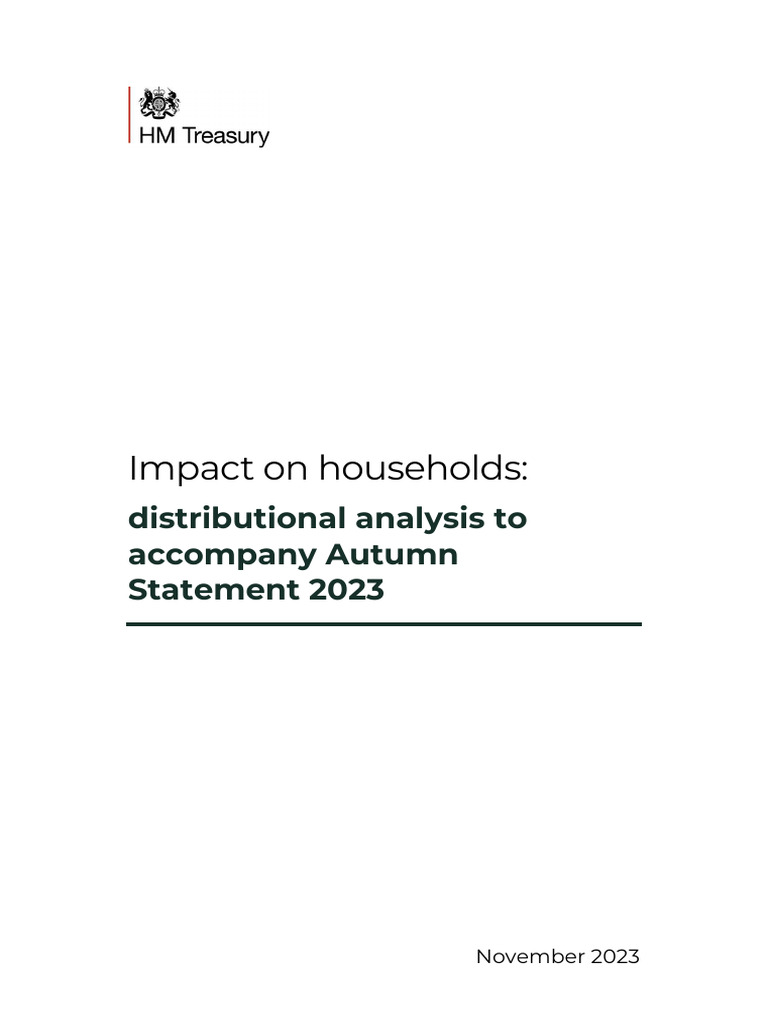 FINAL Impact On Households - AS23 - 271123 | PDF