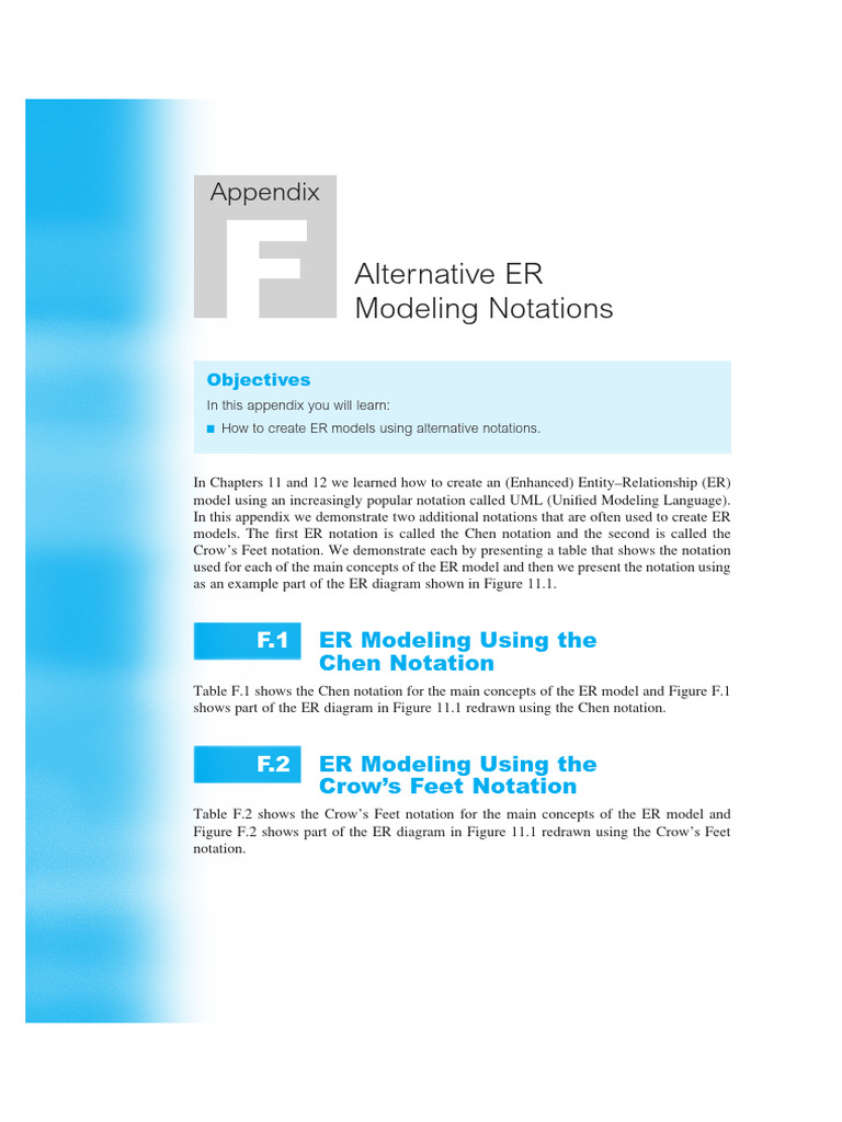 Chen Model and Crows Foot | PDF