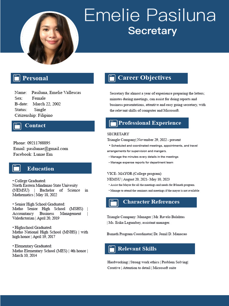 Resume 3 | PDF
