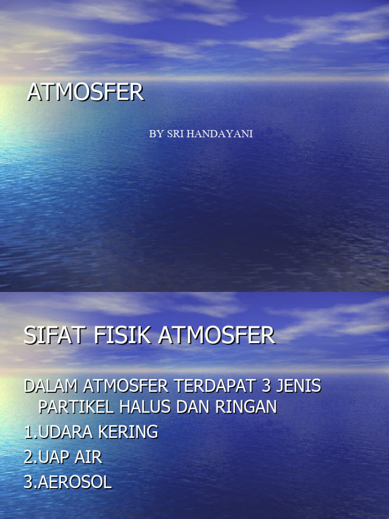 Atmos Fer | PDF | Griya & Taman | Sains & Matematika