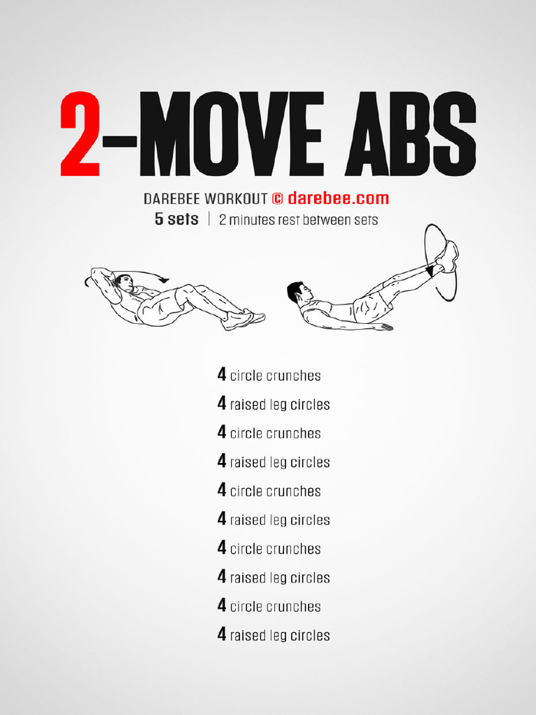 2 Move Abs Workout | PDF