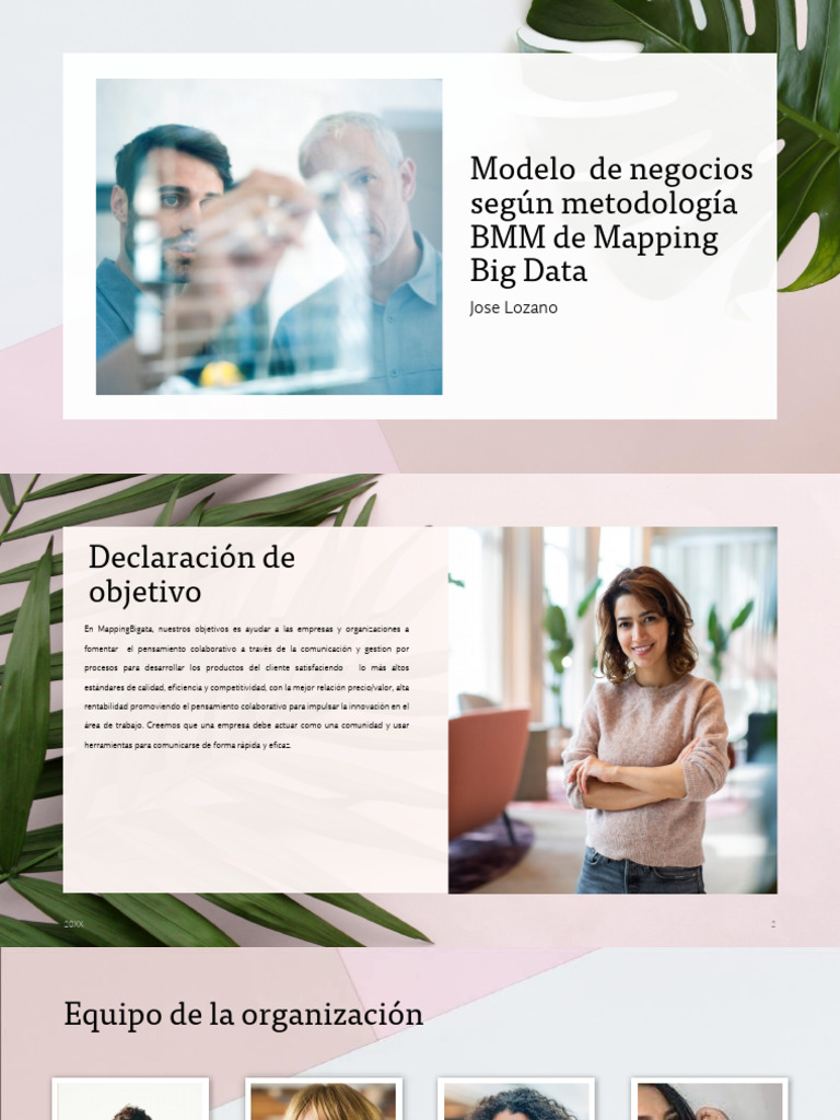 Modelo de Negocios Según Metodología BMM de Mapping_Actividad 2 | PDF | Lenguaje de modelado ...