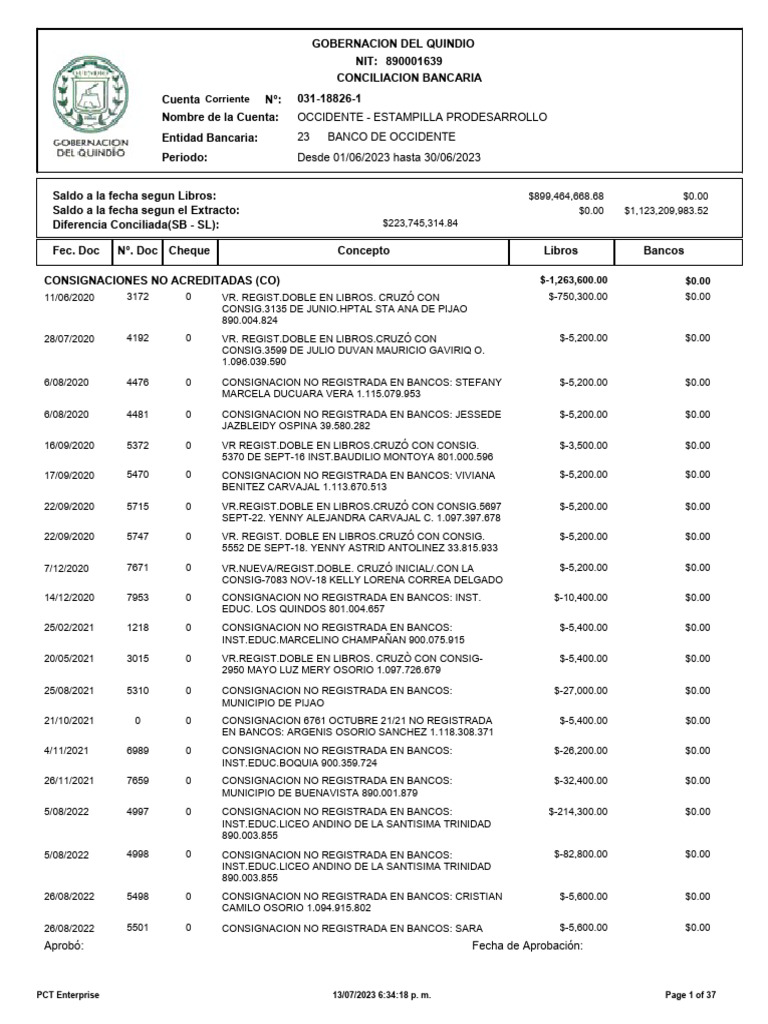 conciliaciones-junio-031-18826-1-occidente | PDF