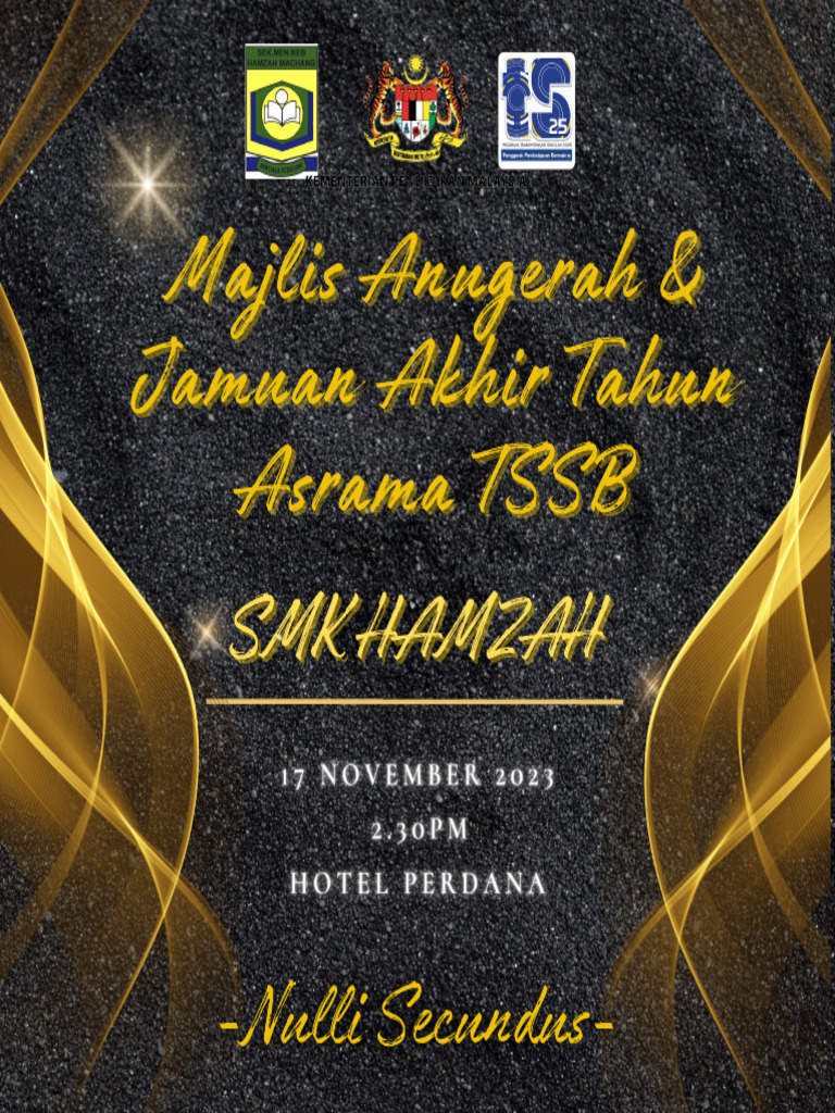 Banner Jamuan Akhir Tahun Asrama 2023 | PDF