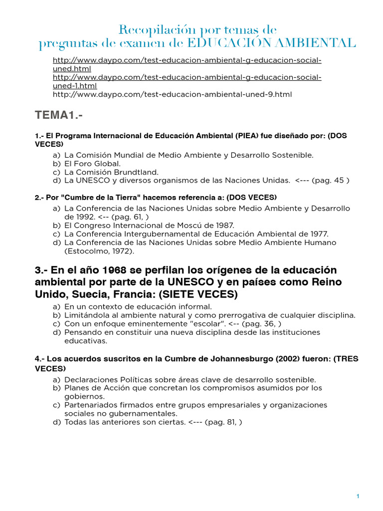 Preguntas Examenes Por Temas | PDF