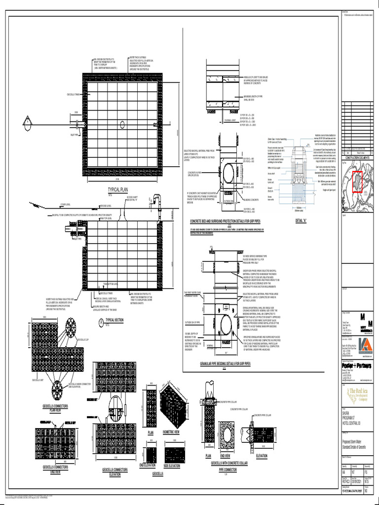 R07 HC3D02 MML 02 XX DWG Ci 55501 | PDF | Pipe (Fluid Conveyance) | Concrete